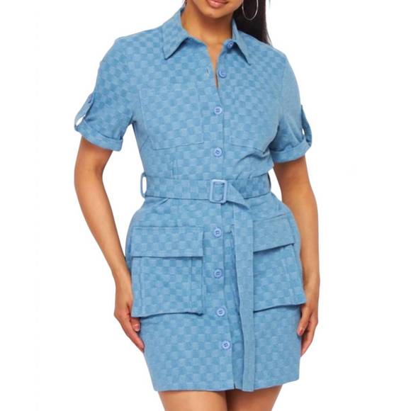 Hot & Delicious | Dresses | New Hot Delicious Button Down Cargo Mini ...